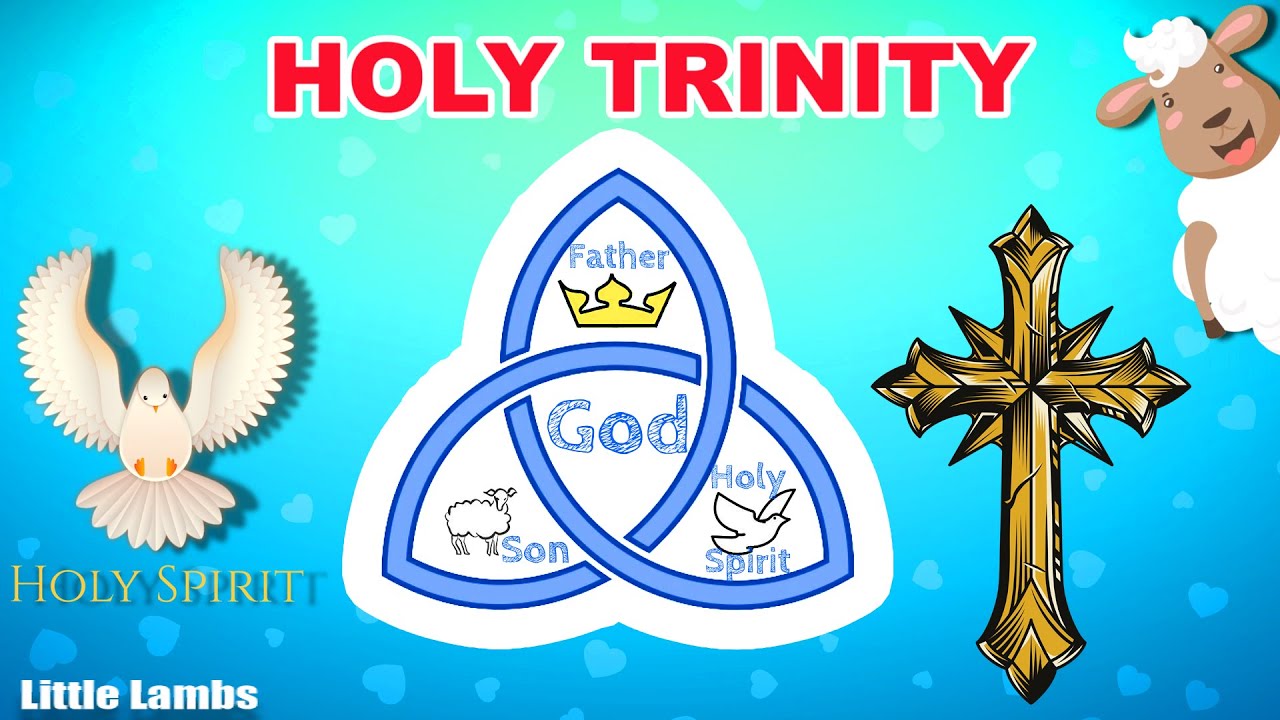 The Most Holy Trinity & Little Lamb - YouTube