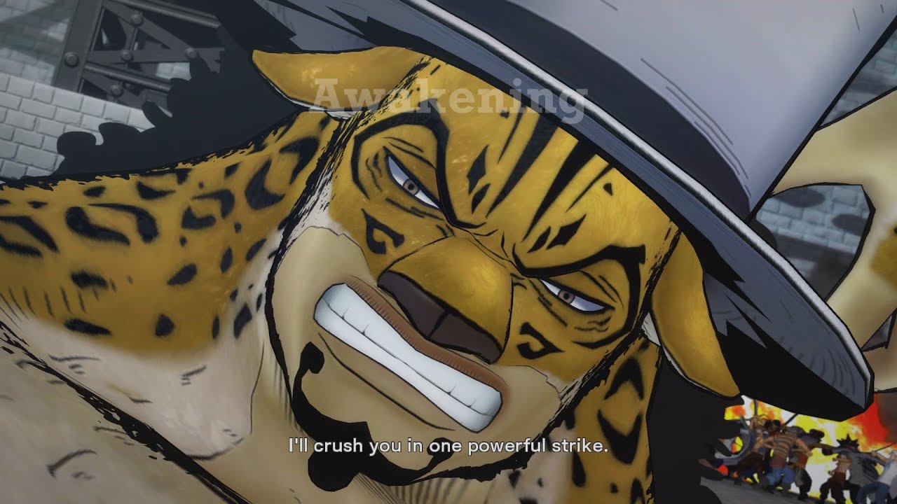 One Piece: Burning Blood - Rob Lucci (Film Gold) Moveset! - YouTube