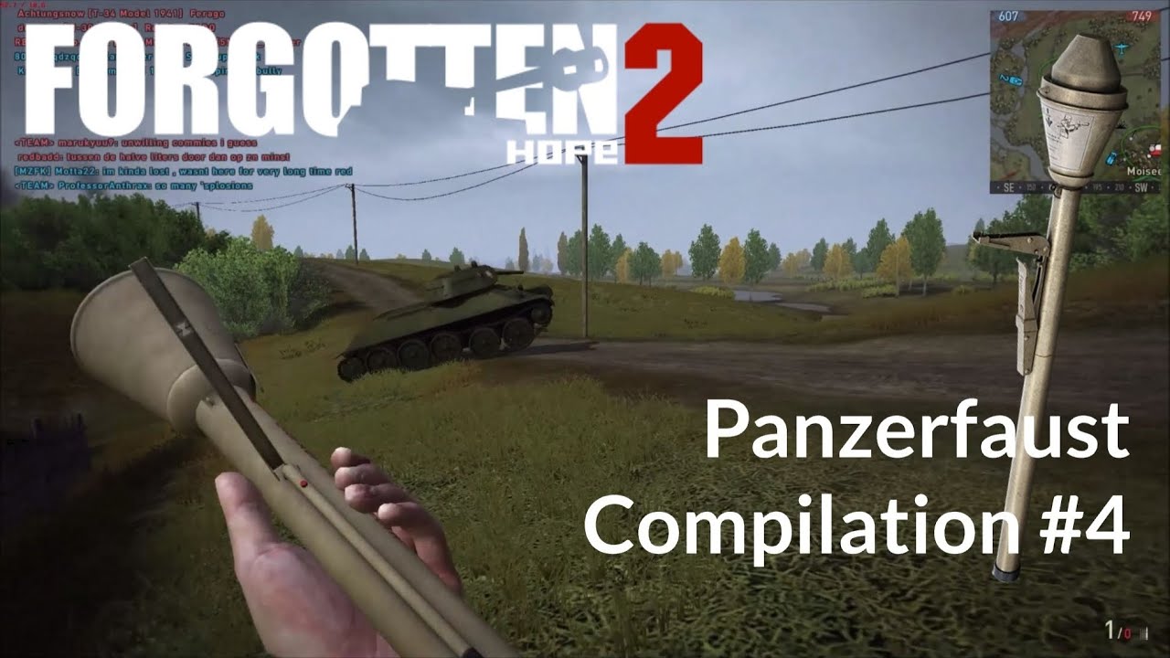 Forgotten Hope 2 - Panzerfaust Compilation #4 - YouTube