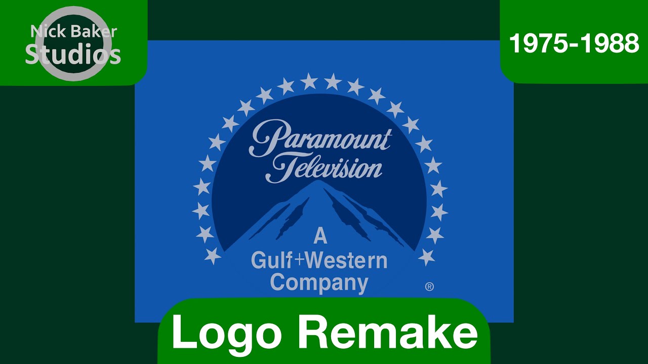 Paramount Television (1975-1988) Logo Remake - YouTube