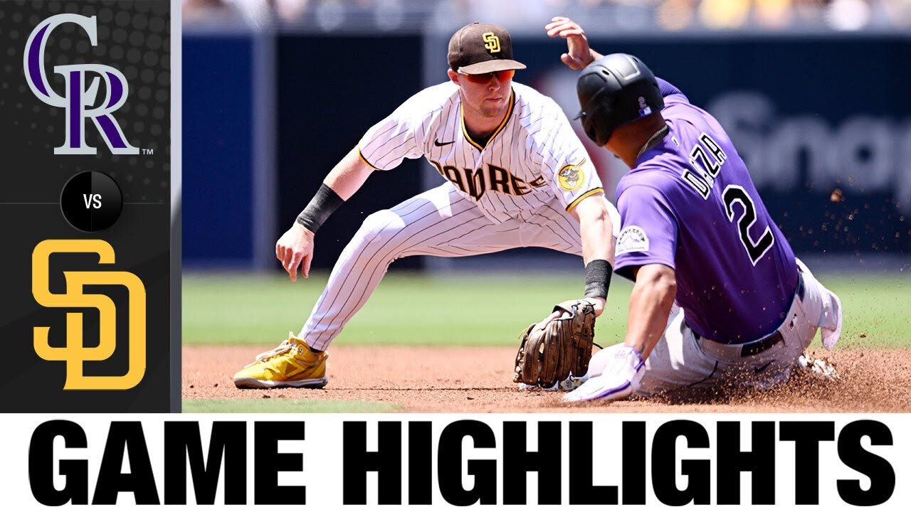 Rockies vs. Padres Game Highlights (6/11/22) | MLB Highlights - YouTube