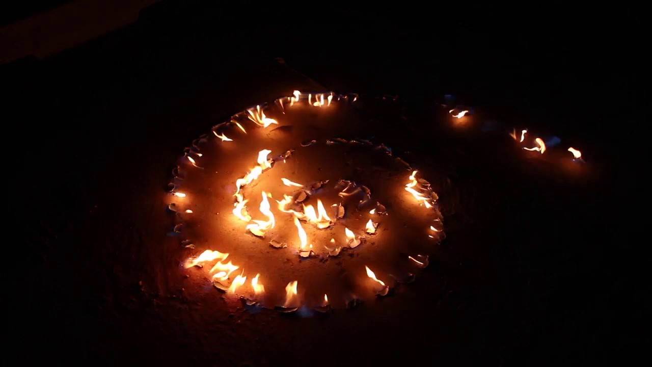 Mandala destruction - YouTube