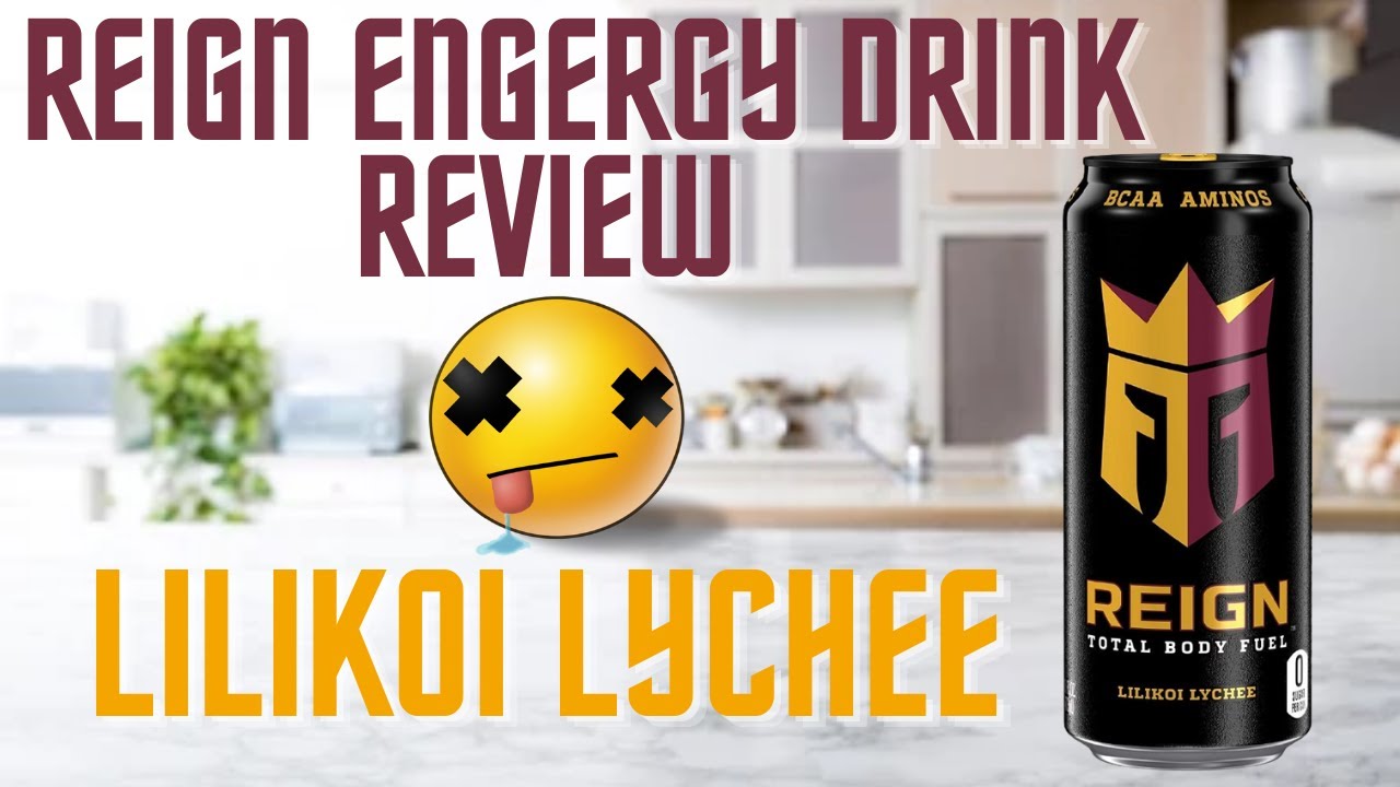 Reign Lilikoi Lychee Engery Drink Review - How Bad Is It? - YouTube