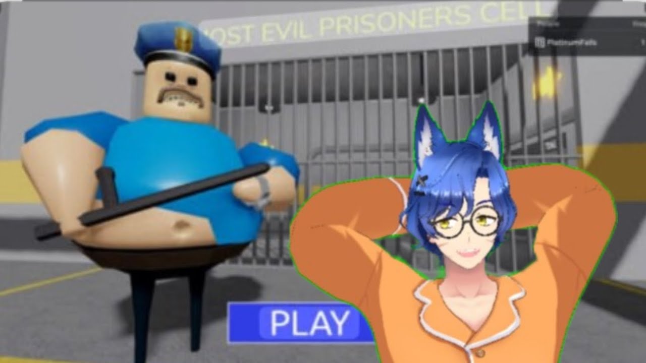 BARRY'S PRISON RUN! (OBBY) -ROBLOX [BLUE WOLF] lari dari penjara - YouTube