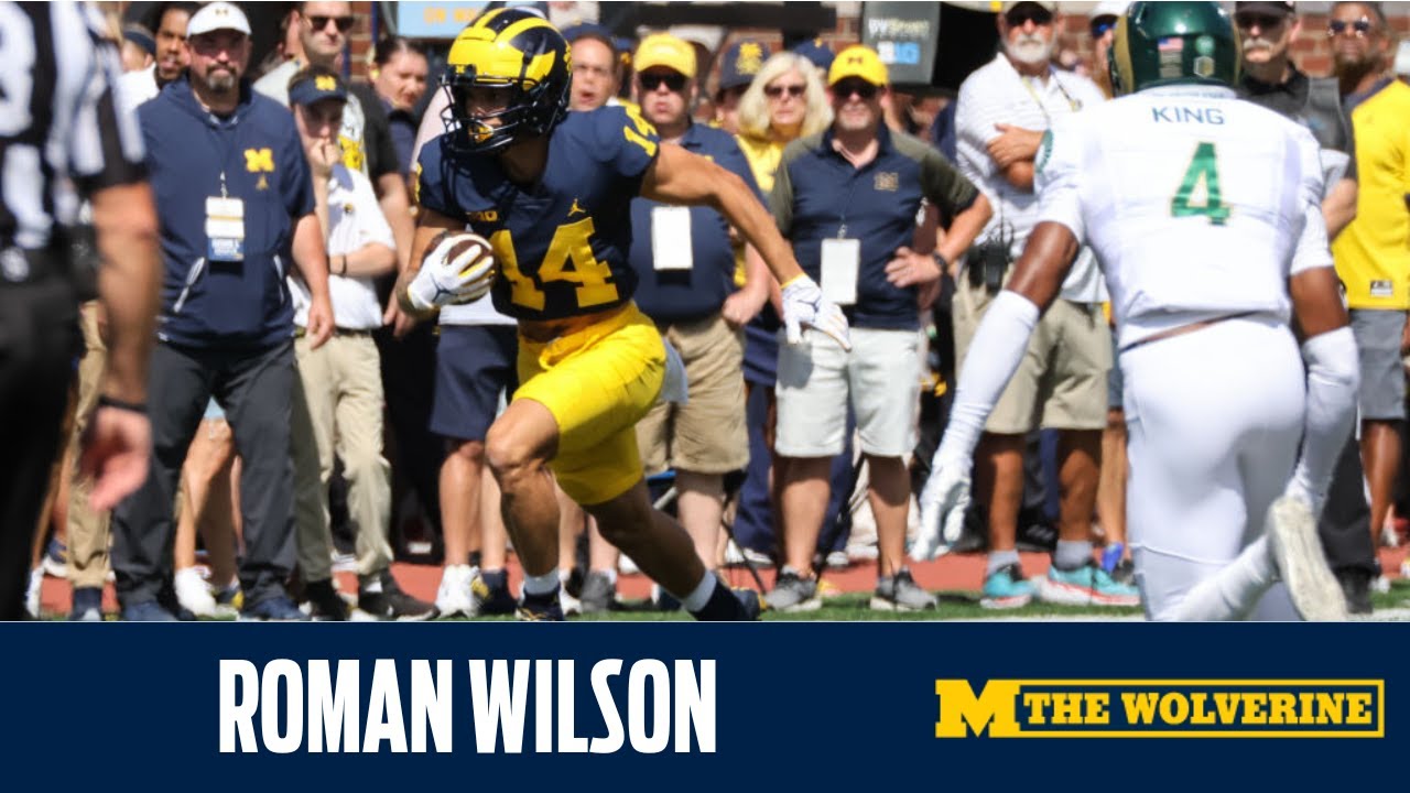 Roman Wilson On His 61-Yard TD, J.J. McCarthy Starting vs. Hawaii, More ...