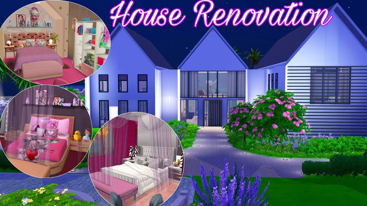 New House Renovation || The Sims 4 Runaway Teen Pregnancy - YouTube