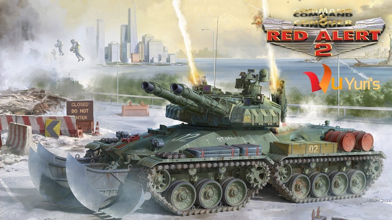 red alert 2 | GERMANY vs 7 superweapons | Ukraine map - YouTube