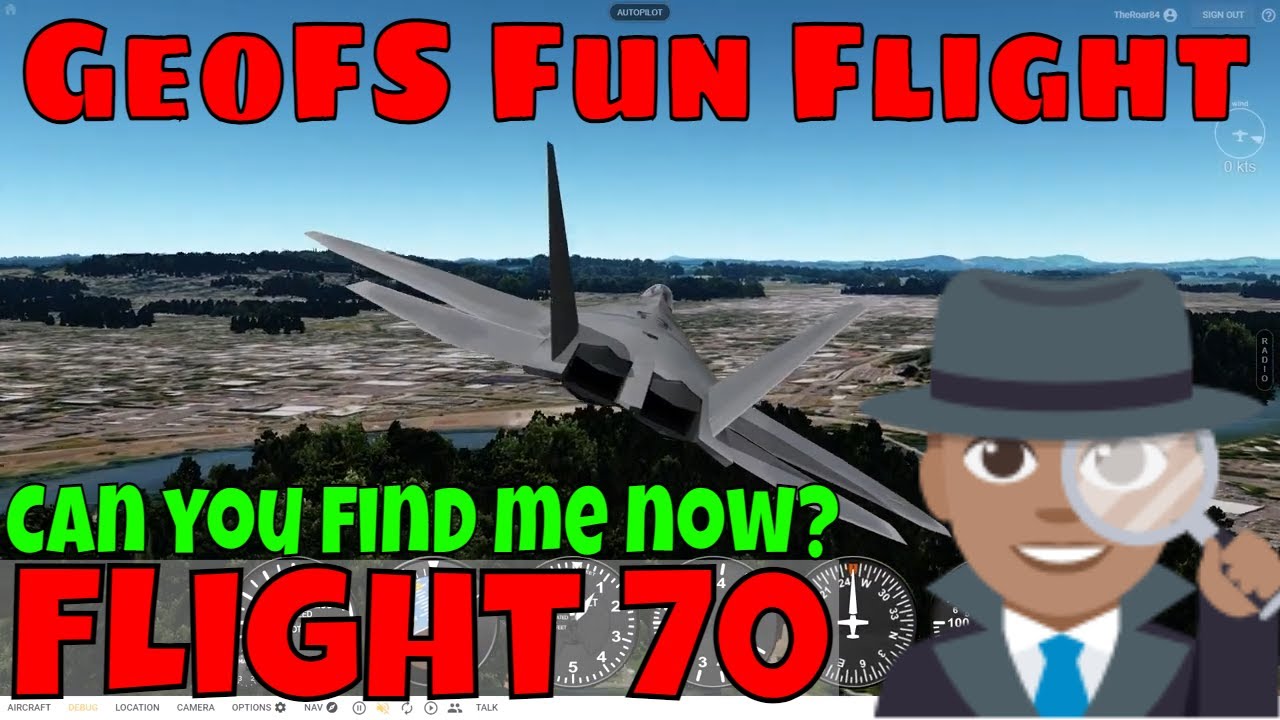 GeoFS Fun Flight 70 | Where in the World is HL ModTech Now? - YouTube