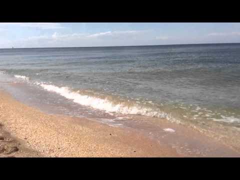 Sea of Azov Beach in Shcholkine, Crimea, Ukraine (Part 4)