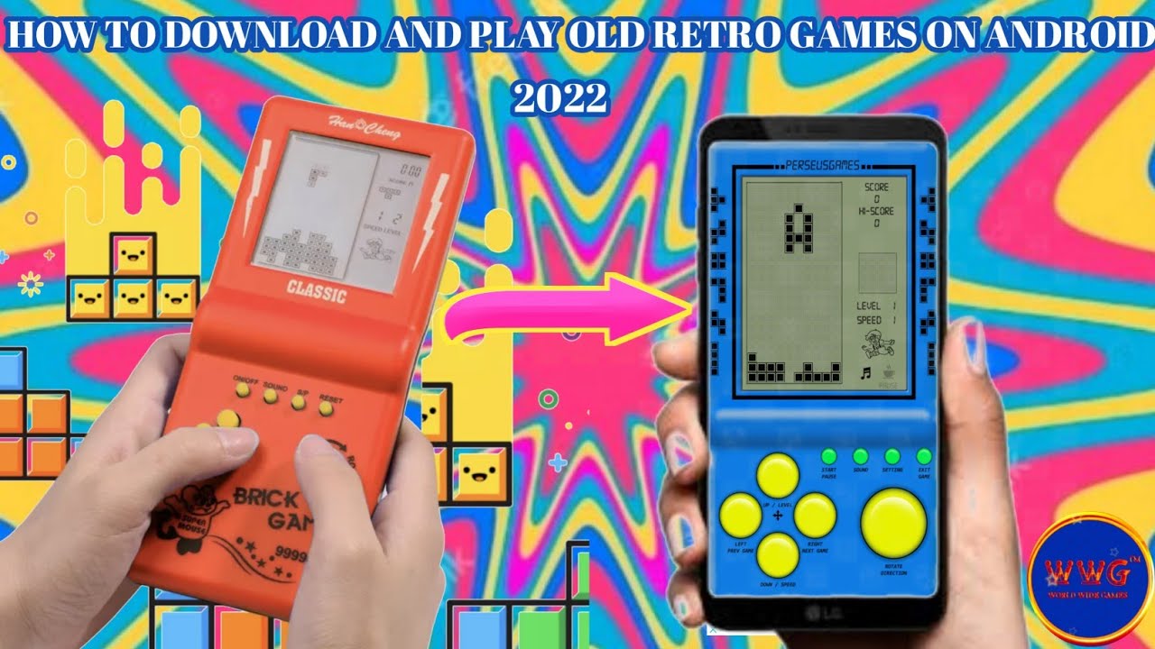 How To Play Old Retro Brick Games On Android Phone 2022 - YouTube