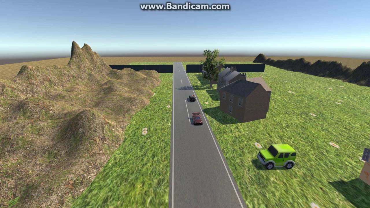 animated car chase! - YouTube