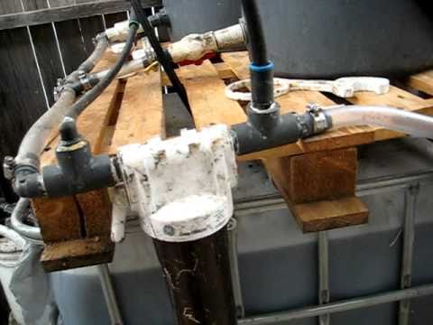 Waste Vegetable Oil Filtering and De-watering - YouTube