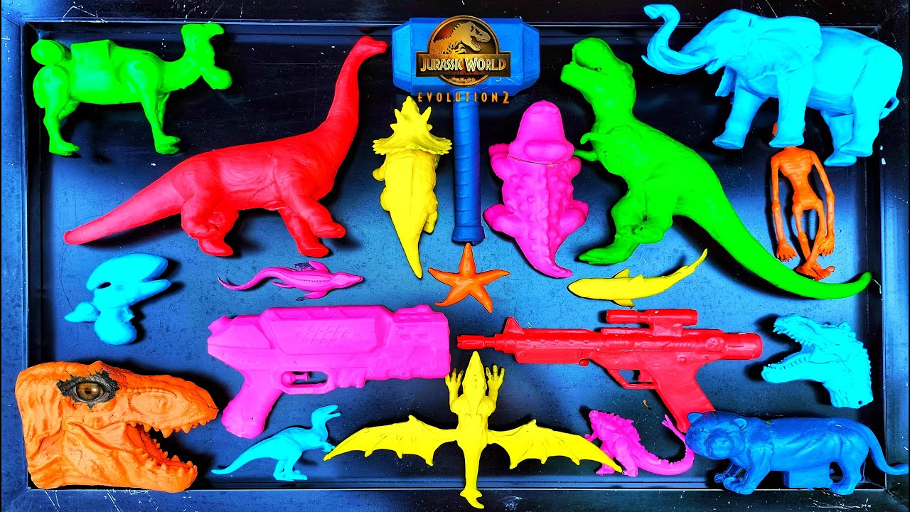 Hunting Dinosaurs Jurassic World Evolution 2: Mosasaurus T-rex KingKong ...