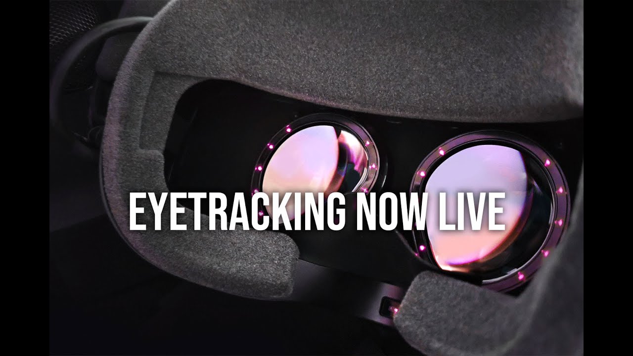 파이맥스 크리스탈(Pimax Crystal) 아이트래킹(Eye Tracking) 및 자동IPD 출시 - YouTube