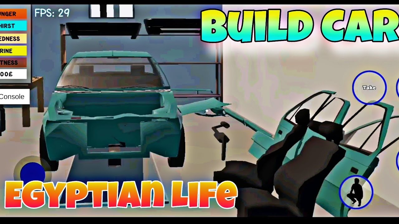Egyptian Life Simulator | How To Make A Car | Android Gameplay Full ...
