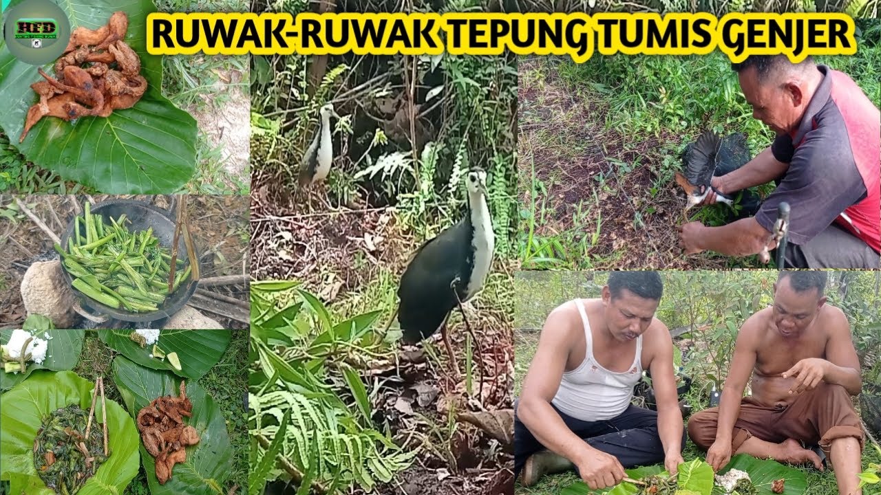 LEZATNYA RUWAK-RUWAK GORENG TEPUNG+TUMIS SAYUR GENJER!! - YouTube