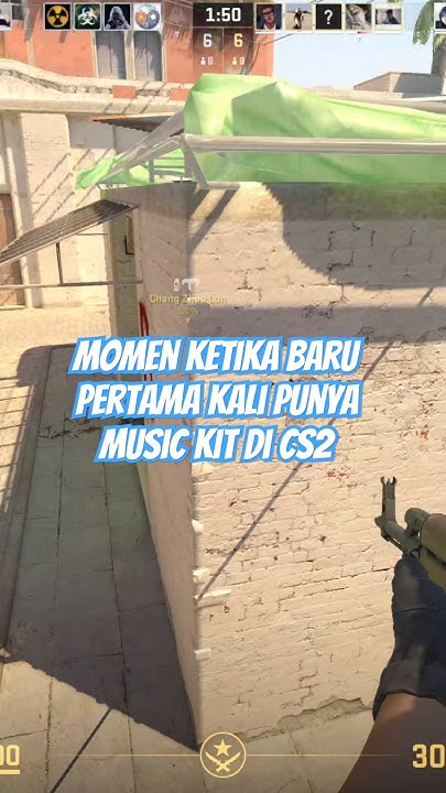 momen ketika baru pertama kali punya music kit di cs2 - YouTube