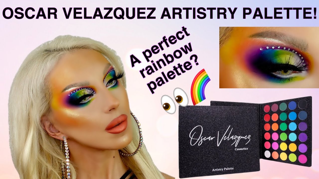 OSCAR VELAZQUEZ COSMETICS THE ARTISTRY PALETTE REVIEW, SWATCHES ...