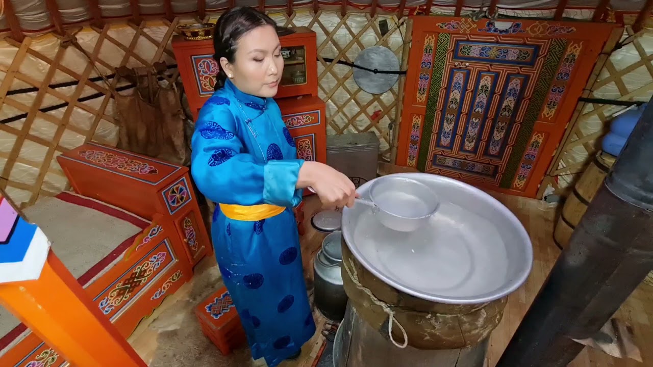 HOW TO MAKE MILK VODKA| Mongolian Traditional Drink - YouTube