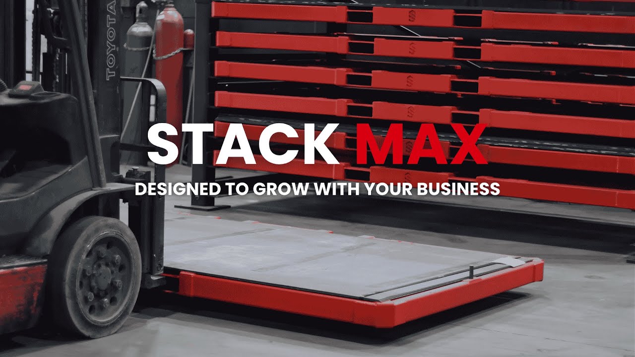Improve Your Sheet Metal Storage With STEELSTACK - YouTube