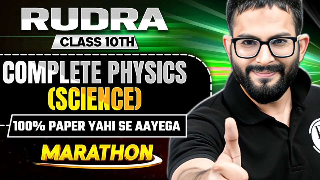 MP Board Class 10th Complete Physics (Science) Revision | By Sayed Sir ...
