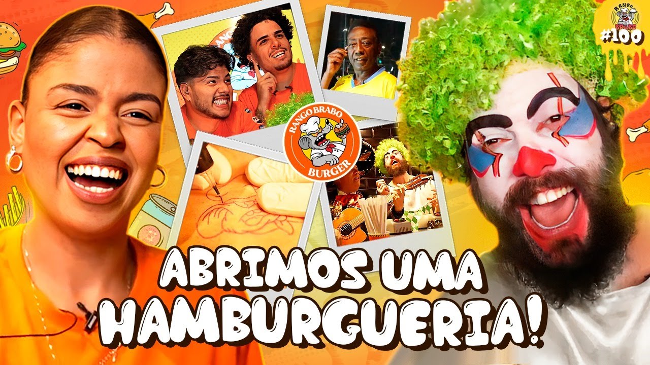 O LANÇAMENTO DO RANGO BRABO BURGER FOI UM PESADELO - Rango Brabo #100 ...