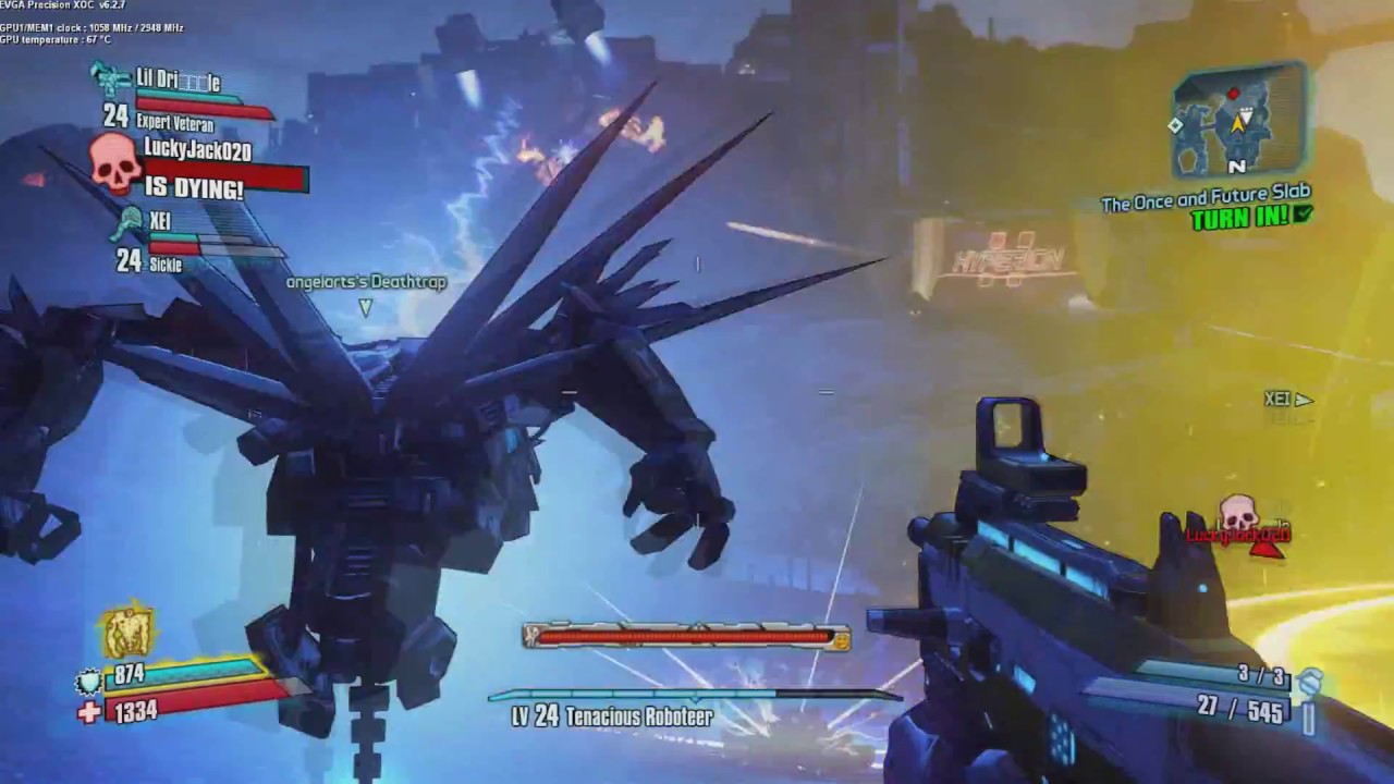 Let's Play Borderlands 2 (Blind) - Part 35 The Toppings Are Also Cursed ...
