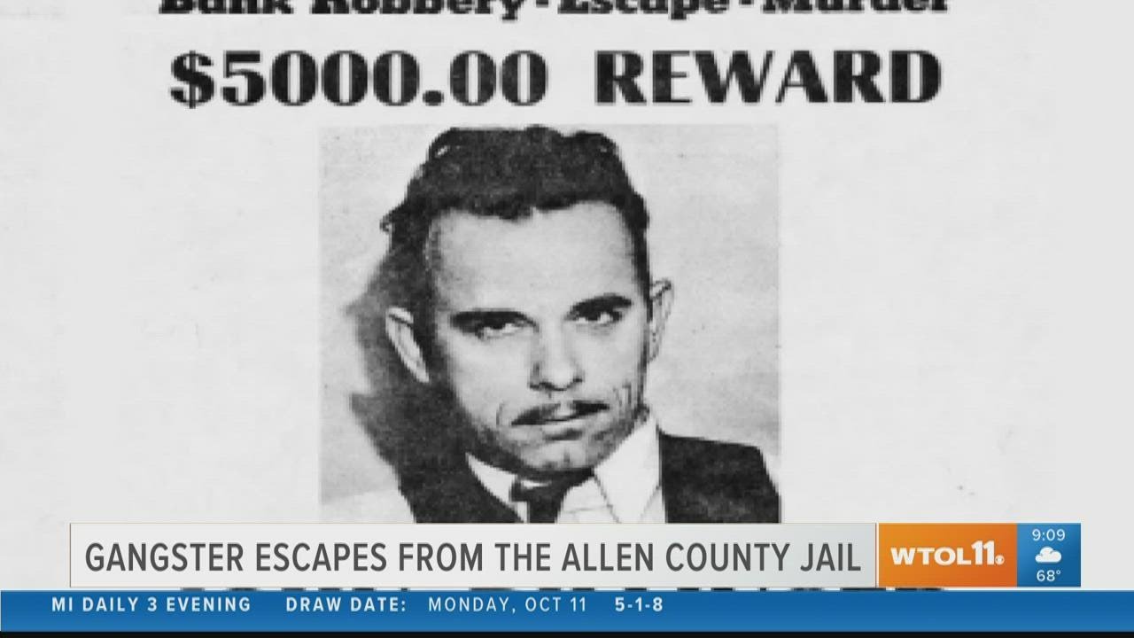 Gangster John Dillinger escapes from Allen Co. jail | Today in Toledo ...