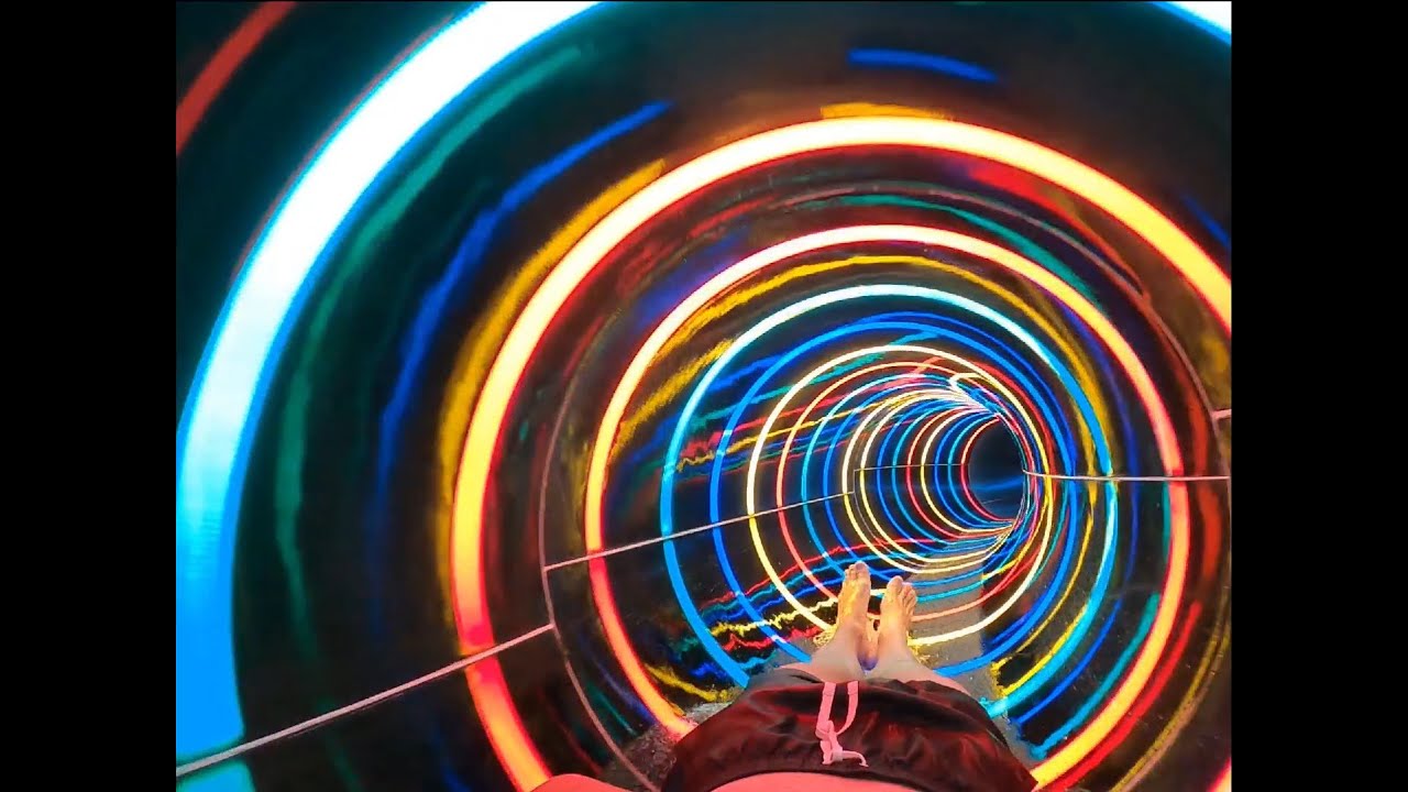 Waterslides at Aquapolis Waterpark in Greece - YouTube