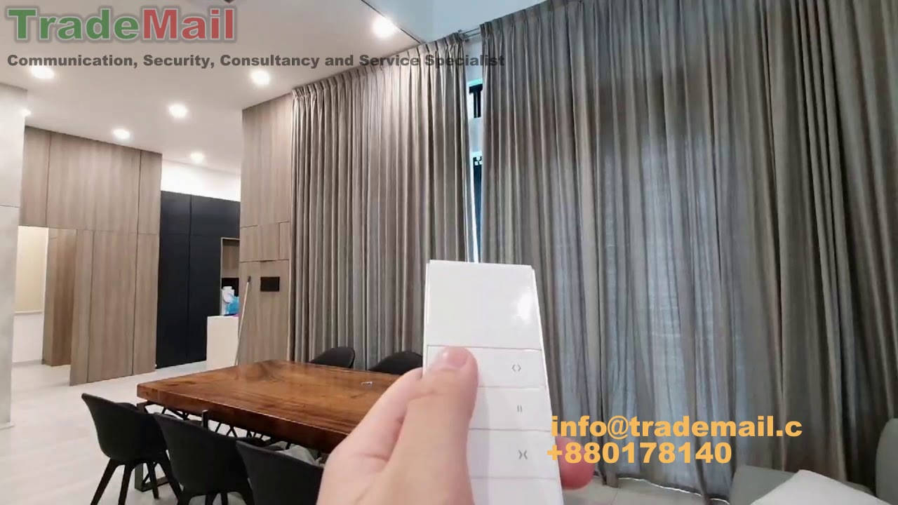 TradeMail Curtain operation - YouTube