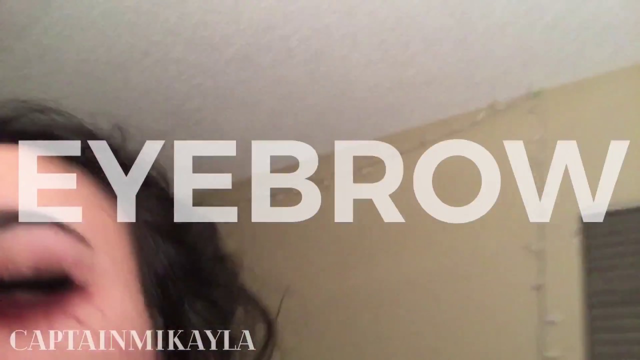 TOM HOLLAND EYEBROW TUTORIAL - YouTube