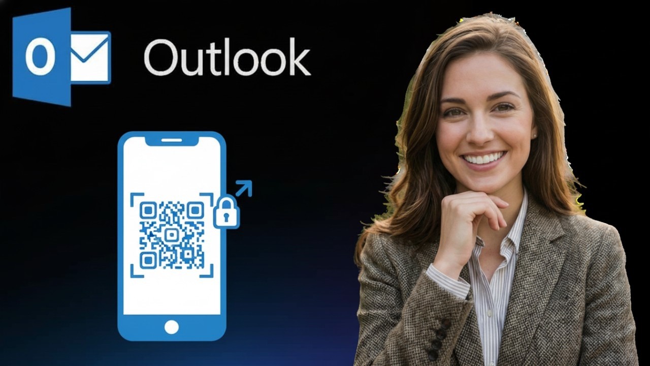 Wie man: Outlook QR Code für Authenticator App erhalten (Schnell ...