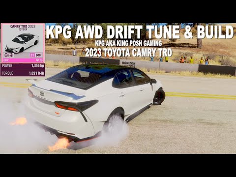 FH5 AWD DRIFT TUNE 2023 TOYOTA CAMRY TRD - YouTube