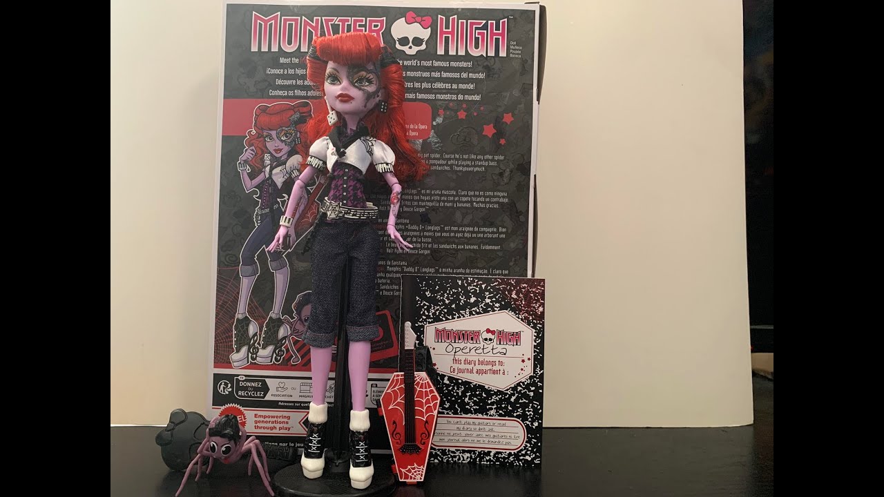 Monster High Boo-riginal Creeproduction Operetta review - YouTube
