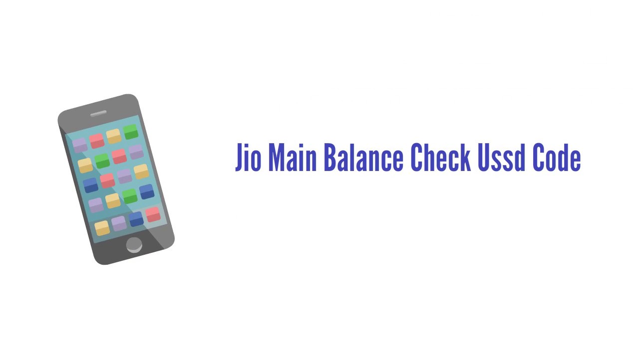 Reliance Jio USSD Codes to Check Balance, Offers, Data, Plans - YouTube