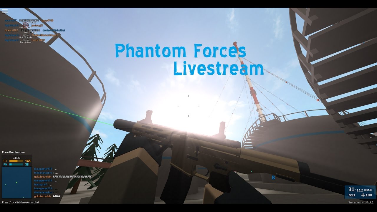 NEW STREAM GRAPHICS | Phantom Forces Livestream - YouTube