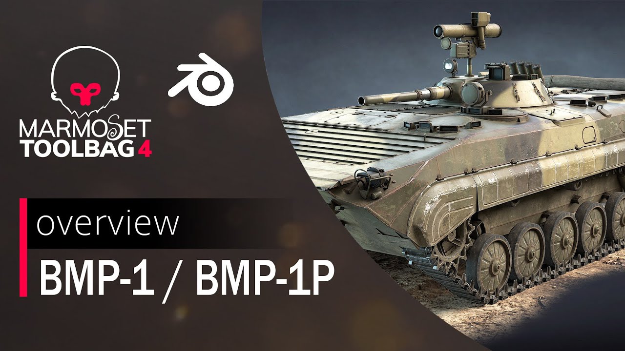 BMP-1 and BMP-1P | 3D-Model Overview - YouTube