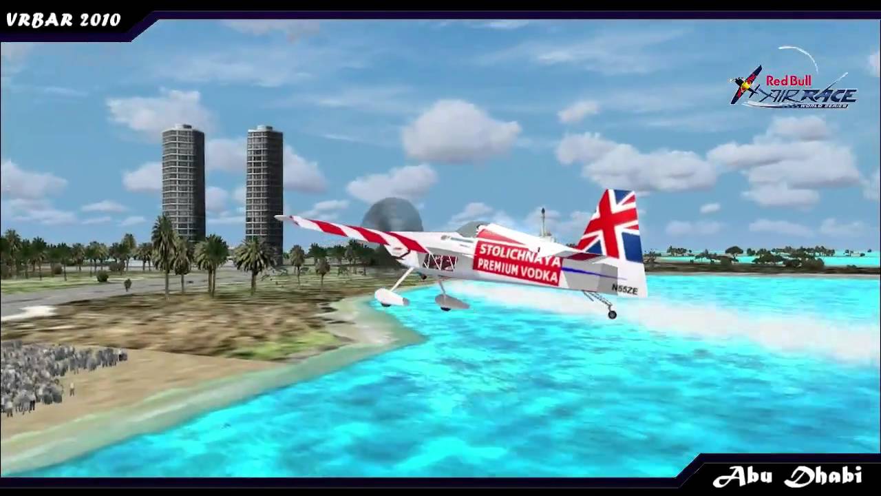 VIRTUAL RED BULL AIR RACE 2010 - ABU DHABI HD - YouTube