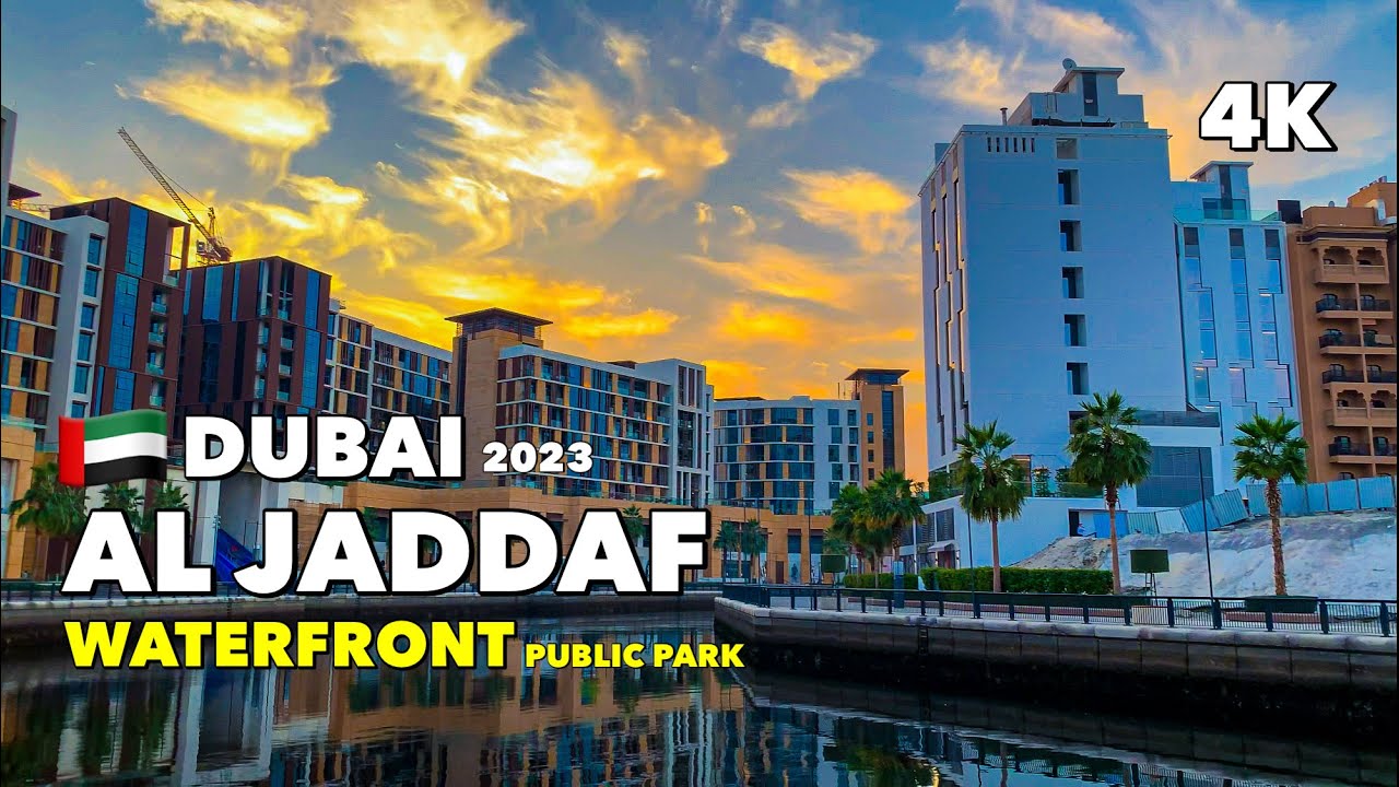 🇦🇪Dubai, Al Jaddaf Waterfront Public Park - Tour & Vlog - YouTube