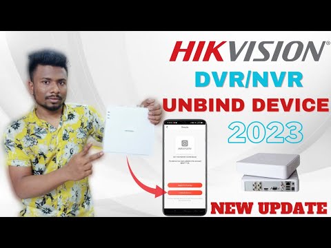 Hikvision DVR/NVR Unbind. The device has been added to the account hik ...