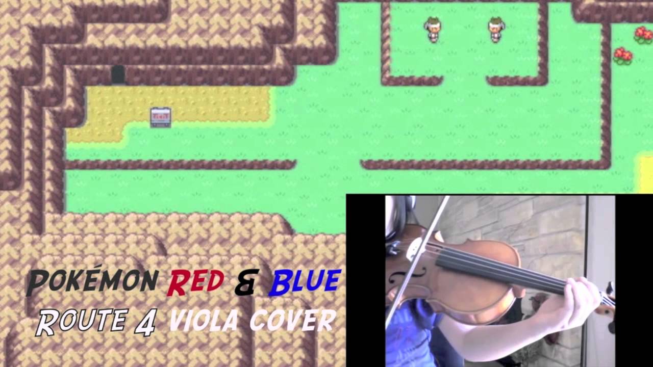 Pokémon Red Blue Yellow: Route 4 (Viola Cover) - YouTube