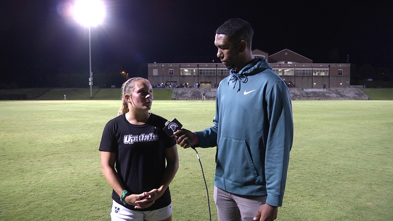 UPST WSOC: Stephanie Linton Post Game (9-21-19) - YouTube