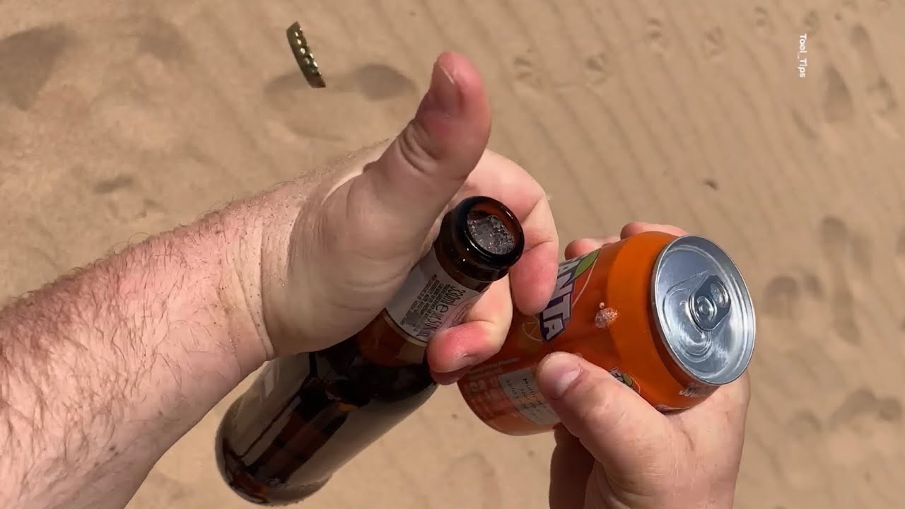 Open With Fanta Can a Beer Bottle 😲 Amazing Tips and Tricks Compilation ...