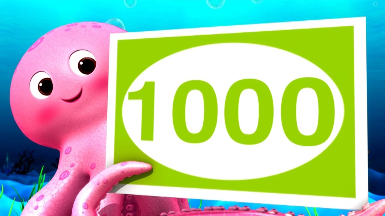 🔢Learn to Count! 100-1000 Song + More Nursery Rhymes & Kids Songs ...