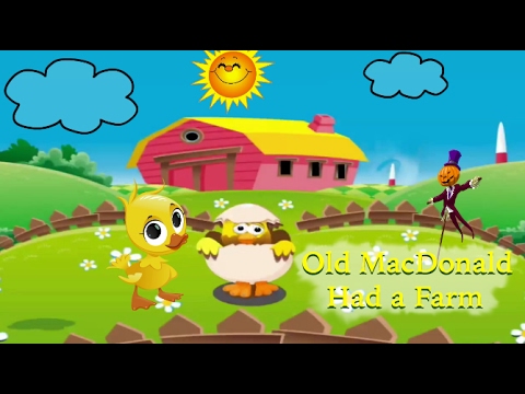 Old MacDonald Had a Farm | Children Songs with Lyric | Canciones en ...