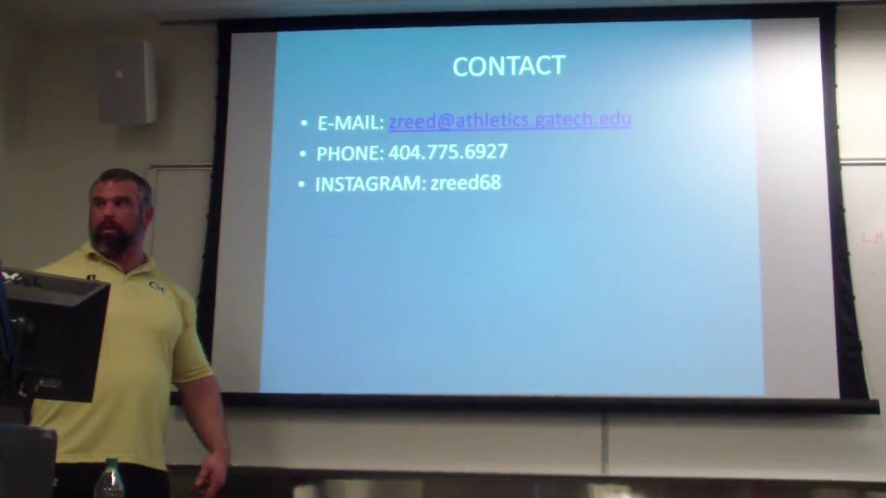 GTBBC Zach Reed Seminar Part 2 - YouTube