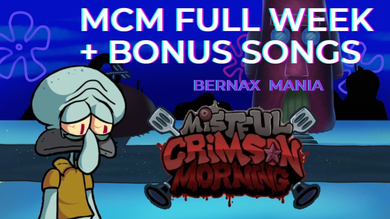 Friday Night Funkin Mistful Crimsong Morning (MCM) full week + Bonus ...