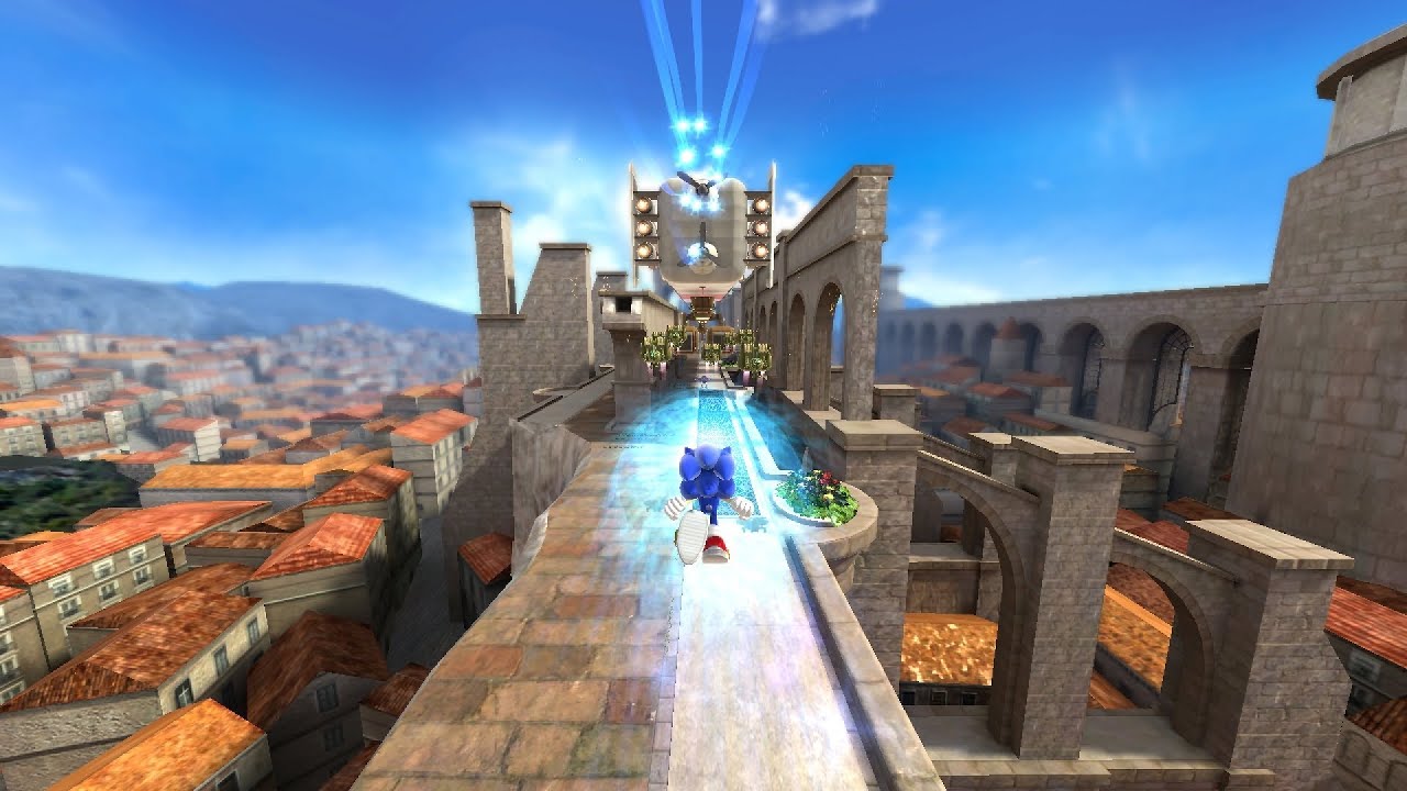 Sonic Generations [HD] - Endless Boost (Rooftop Run Zone) - YouTube