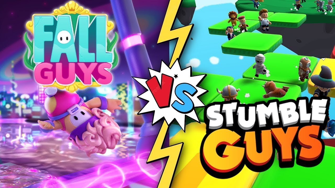 FALL GUYS VS STUMBLE GUYS, MANA YANG LEBIH SERU ?? - YouTube