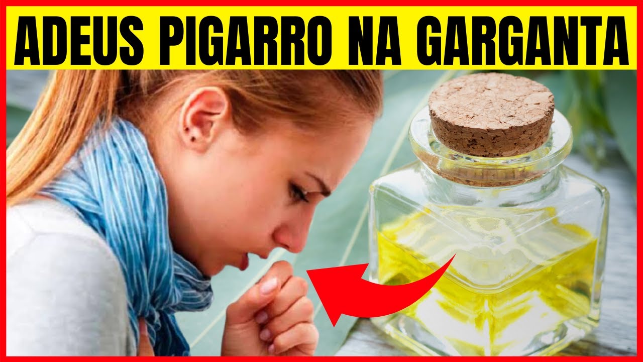 VA CORRENDO Fazer Isso Para Acabar Com o PIGARRO NA GARGANTA Remédio ...